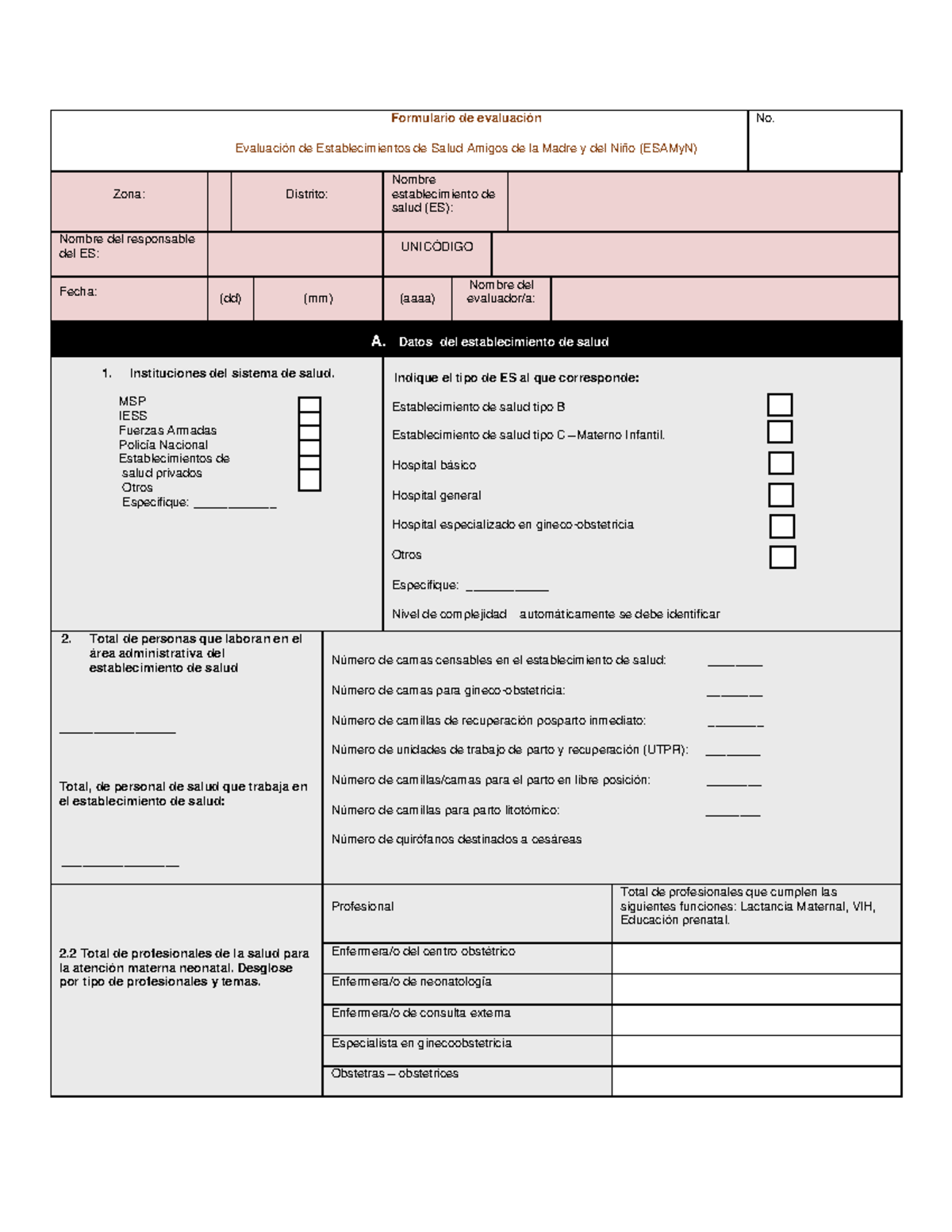Formularios (2) - KKLLLL - Formulario de evaluación Evaluación de ...