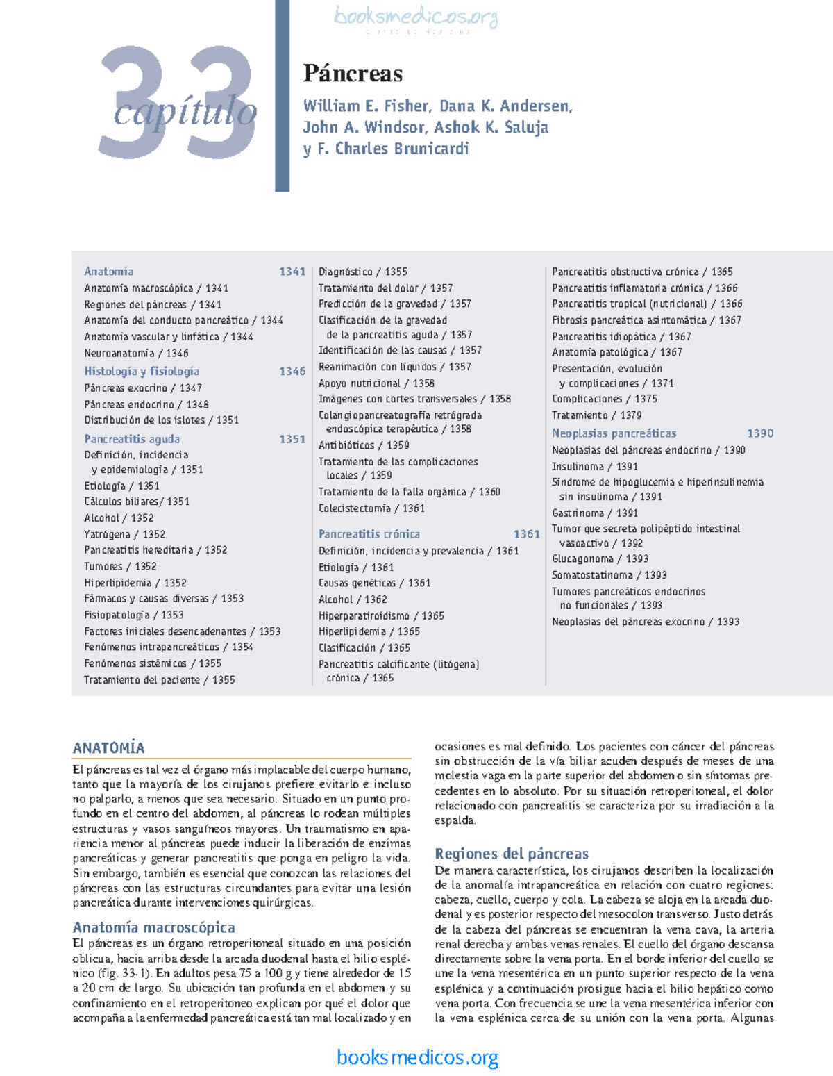 Páncreas - materiales de repaso sobre pancreas - ANATOMÍA El páncreas ...
