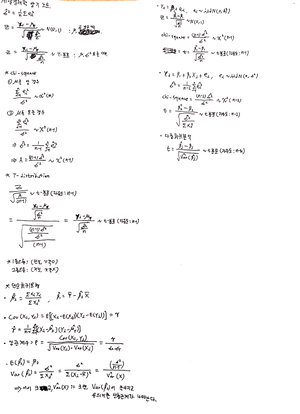 ECO3104 lecture note-5 - Continuous Mapping Theorem If f( n ) is a continuous function, nn plimf ...