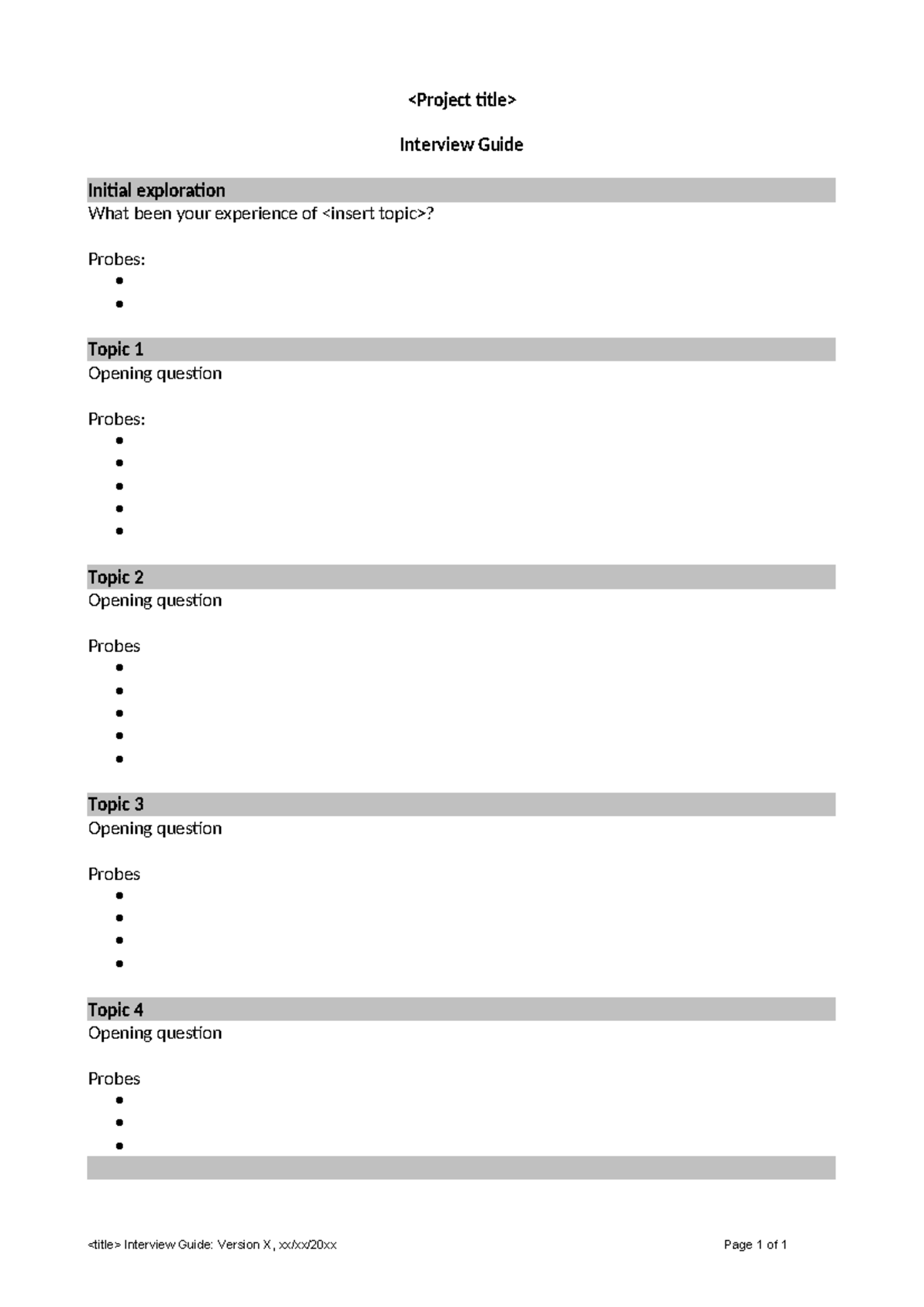 Tutorial Qual E1 Interview Scaffold 20230323 - Interview Guide Initial ...