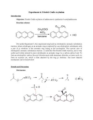 Lab Report 1 - Ether Synthesis - Experiment 1: Ether Synthesis ...