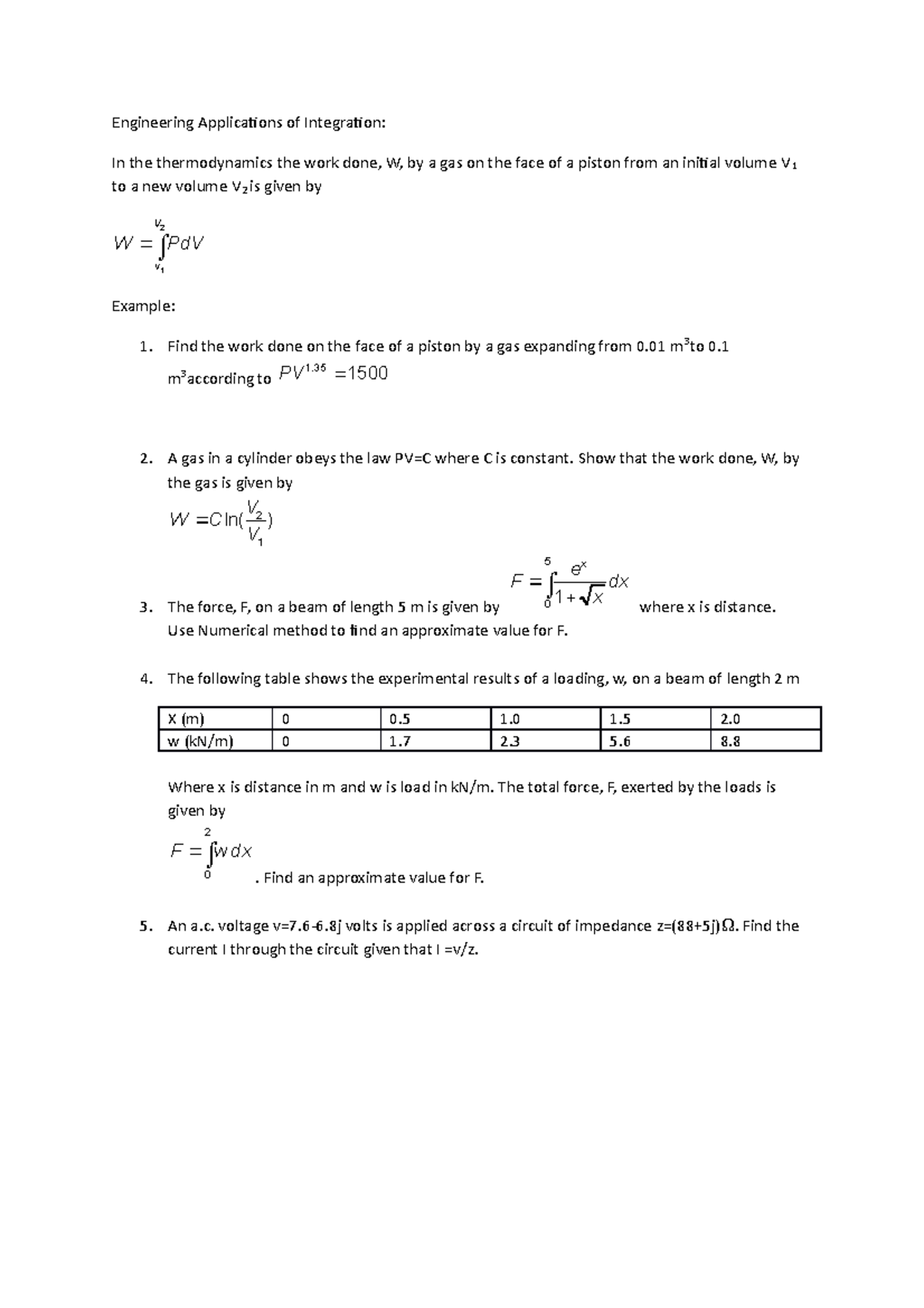 ME5112-Integration in Engineering Applications - Engineering ...