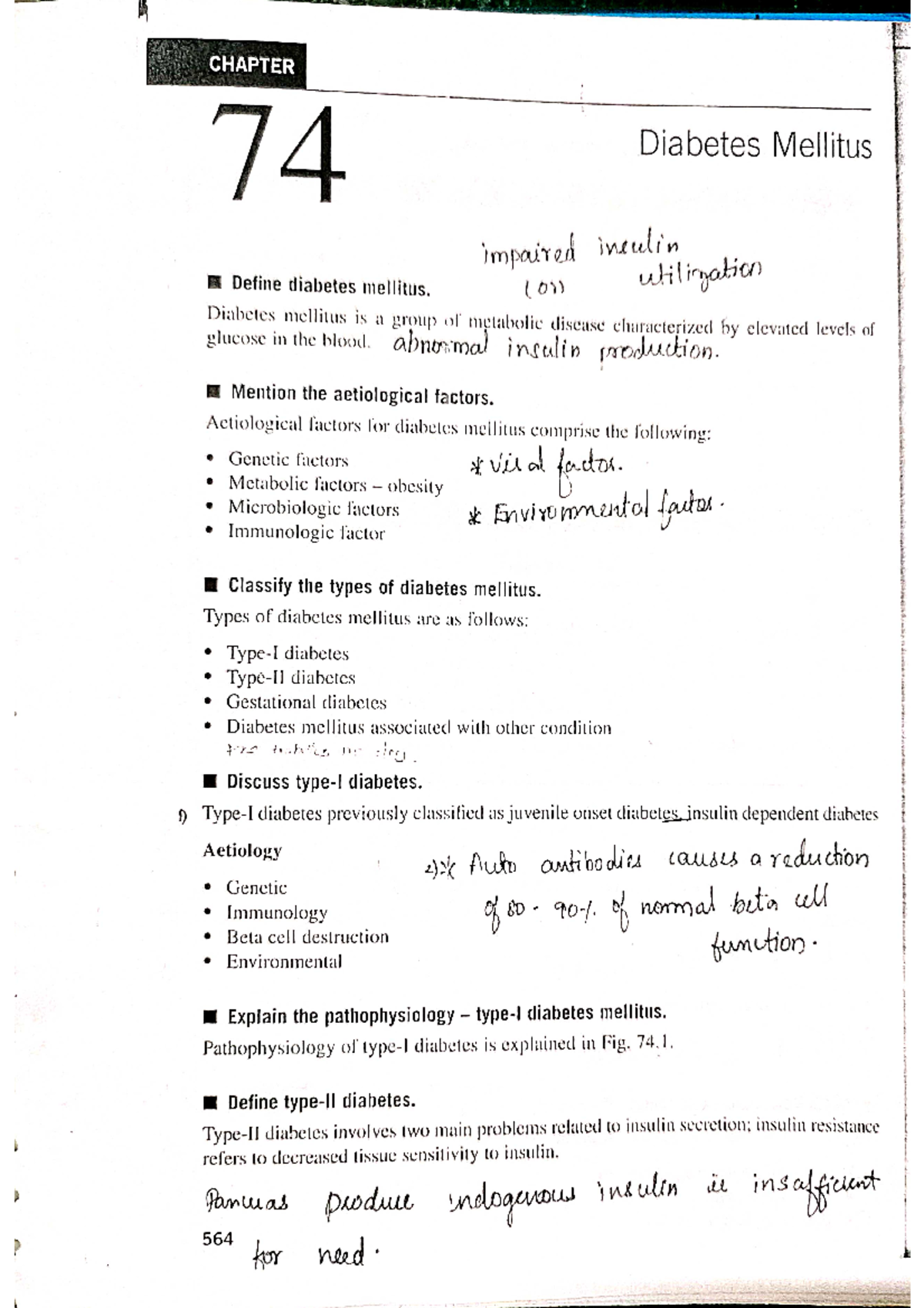 DM - It contains a brief note on diabetes mellitus - Medicine - Studocu