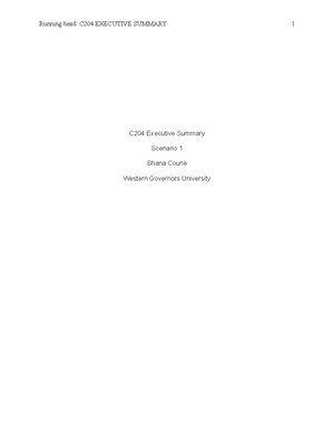 C216 task 1 Presenter Notes - SLIDE 1 INTRO Hello everyone, thank you ...