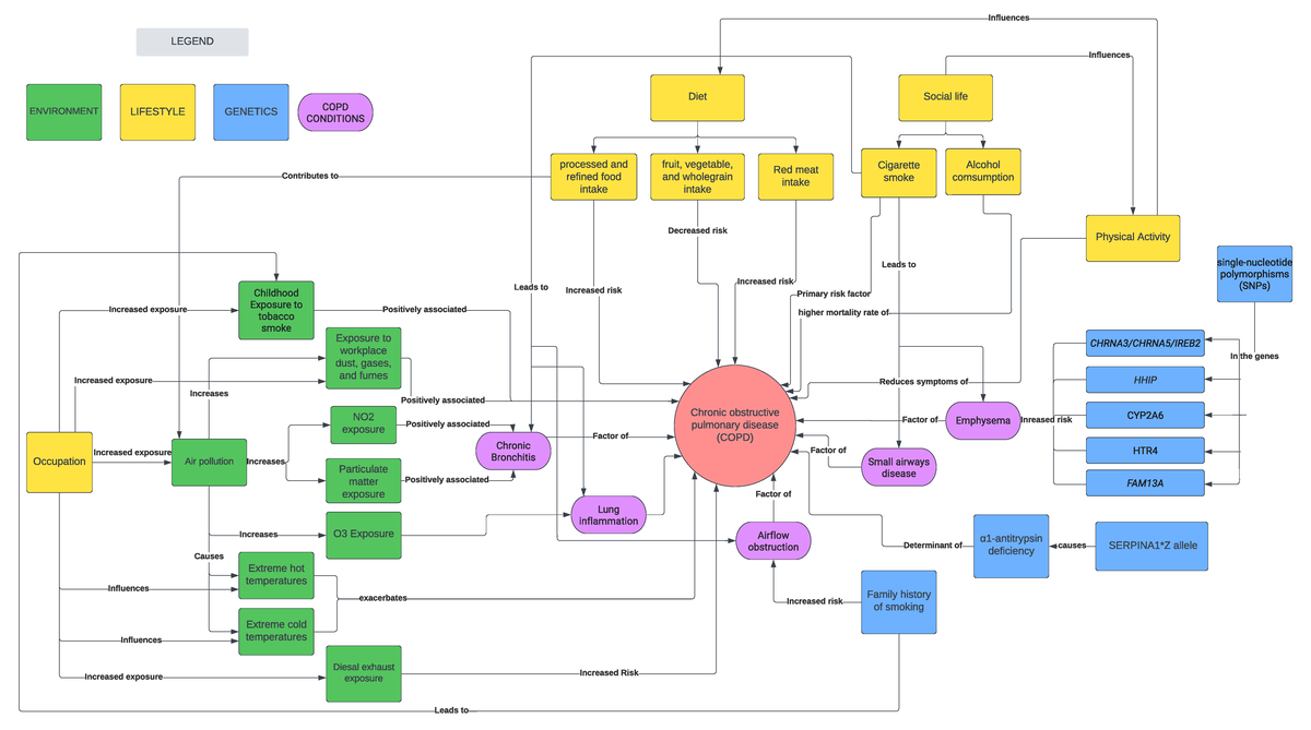 BIOL1080 concept map integrated thinking assignment - Chronic ...