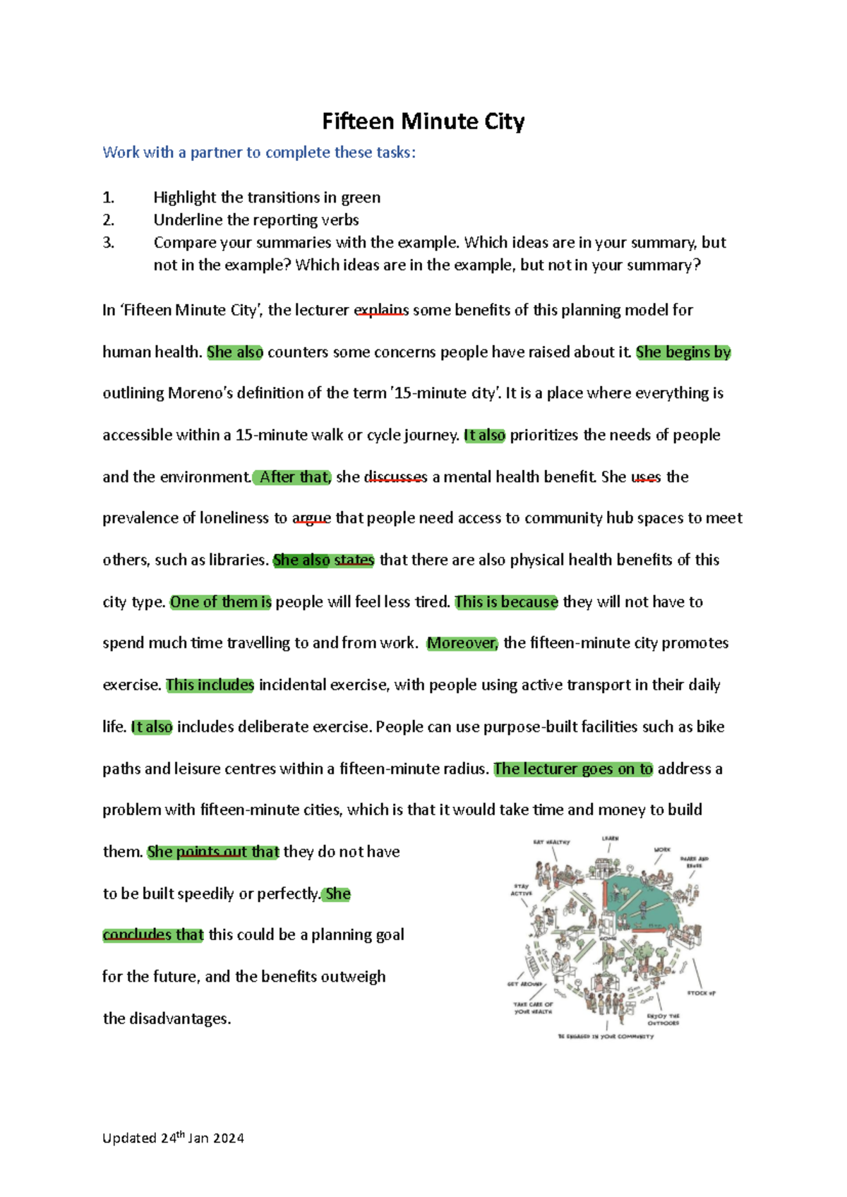 15 Minute City Example Summary 1 1 - Updated 24 th Jan 2024 Fifteen ...