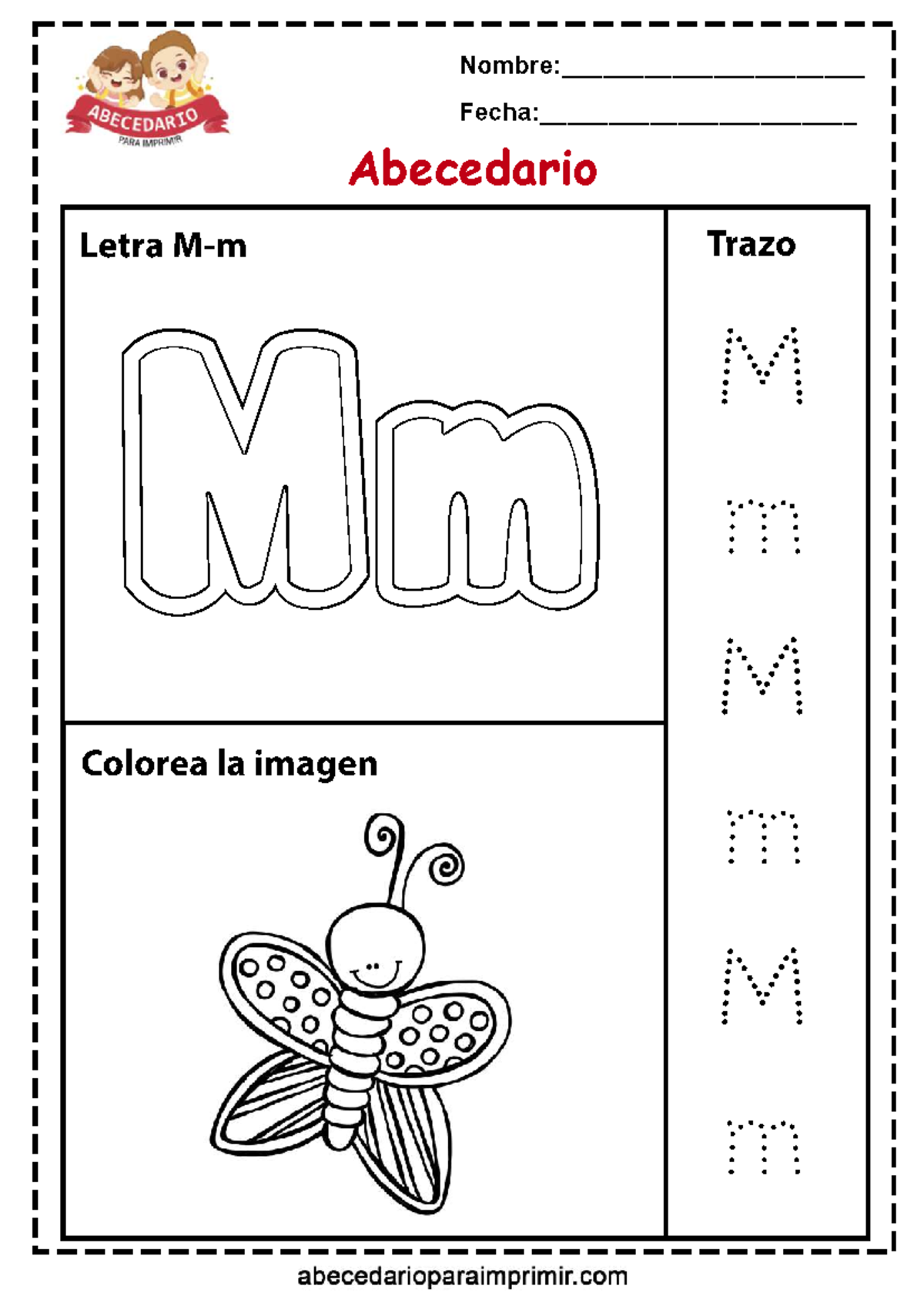 DOC-20240125-WA0039 - wwqs - Abecedario LetraM-m Trazo Mm M m M m M m ...
