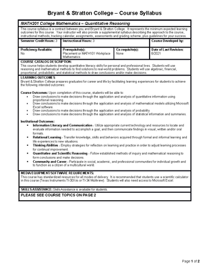 MATH201 - Portfolio Project - Stephanie Hodges Portfolio Project ...