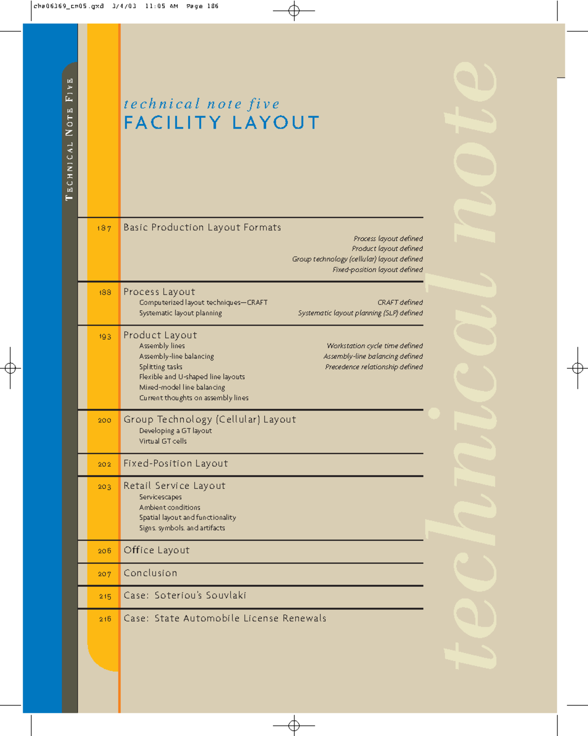 6184-7 tn05 - Notes - T E C H N I C A L N O T E F I V E 1 8 7 Basic ...