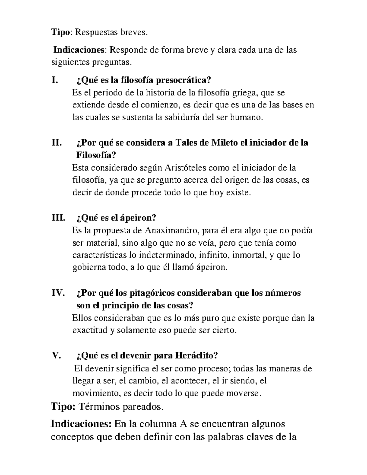 Actividad 1 - Tarea1 - Tipo : Respuestas breves. Indicaciones ...