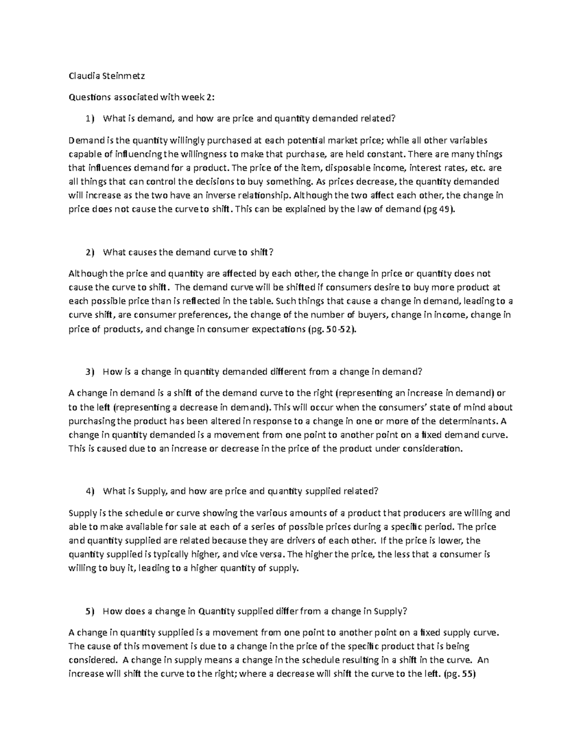 Mod 2 - CS - Module 2 homework answer. Professor Francis Mallon ...