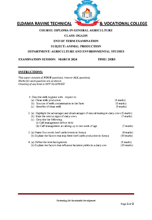 CROP Production Notes-1 - CROP PRODUCTION NOTES CERTIFICATE LEVEL ...