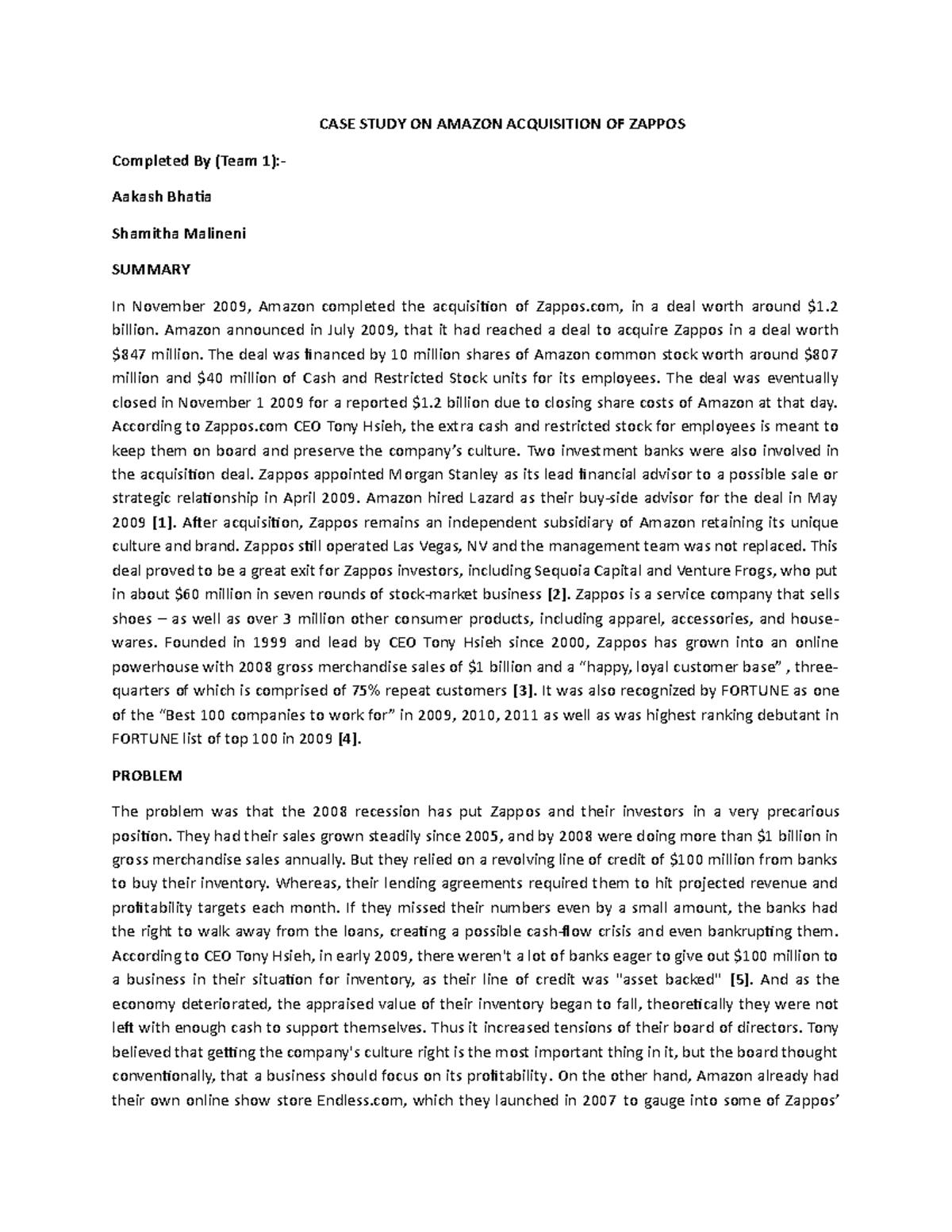 249909526-Case-study for see the kind - CASE STUDY ON AMAZON ...