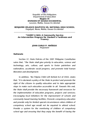 SSLG-Resolution - Department of Education Region XI DIVISION OF DAVAO ...