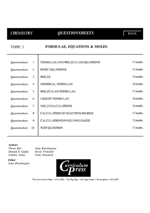 Unit 2 Assignment D - applied science btec Pearsons - EVERYTHING YOU ...