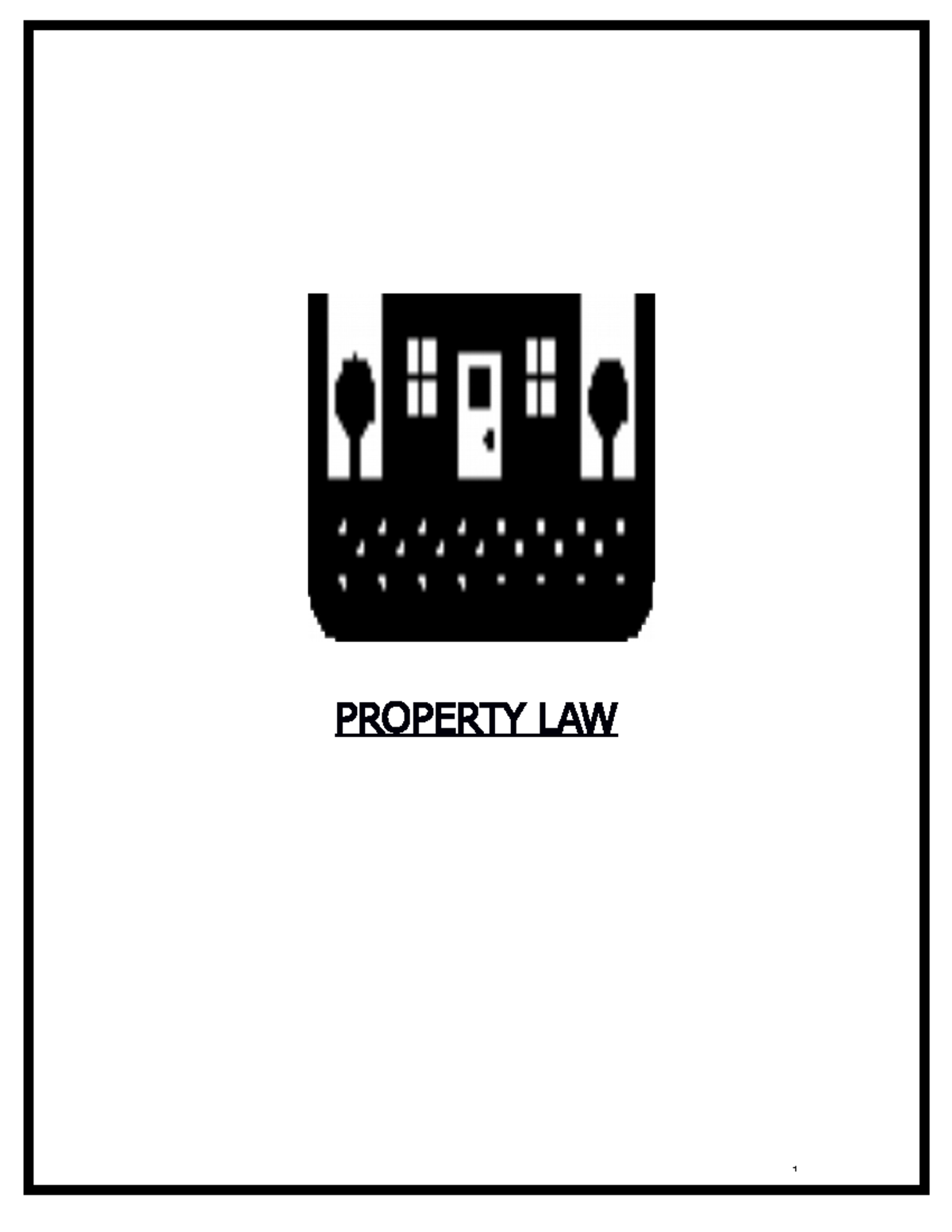 PVL3701-property law - Notes - PROPERTY LAW ASSIGNMENT DUE: 15 MARCH ...
