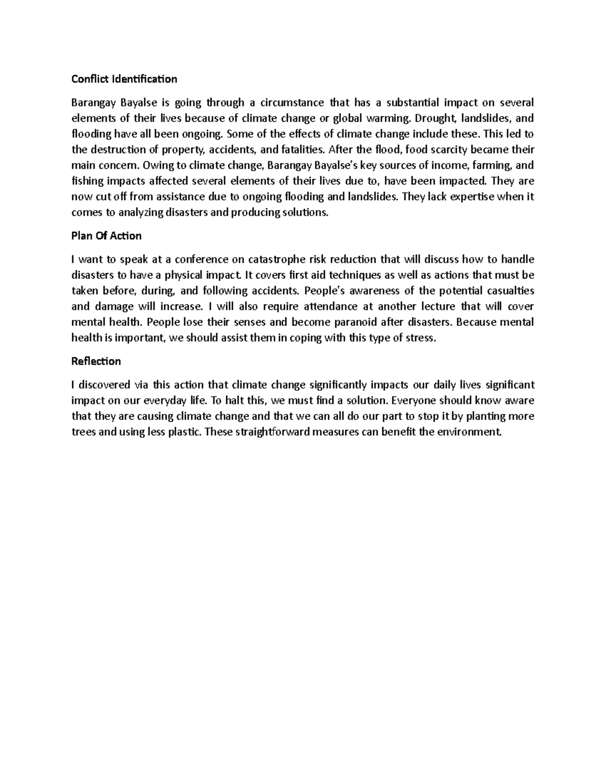 Document 20 - CWTS case analysis - Conflict Identification Barangay ...