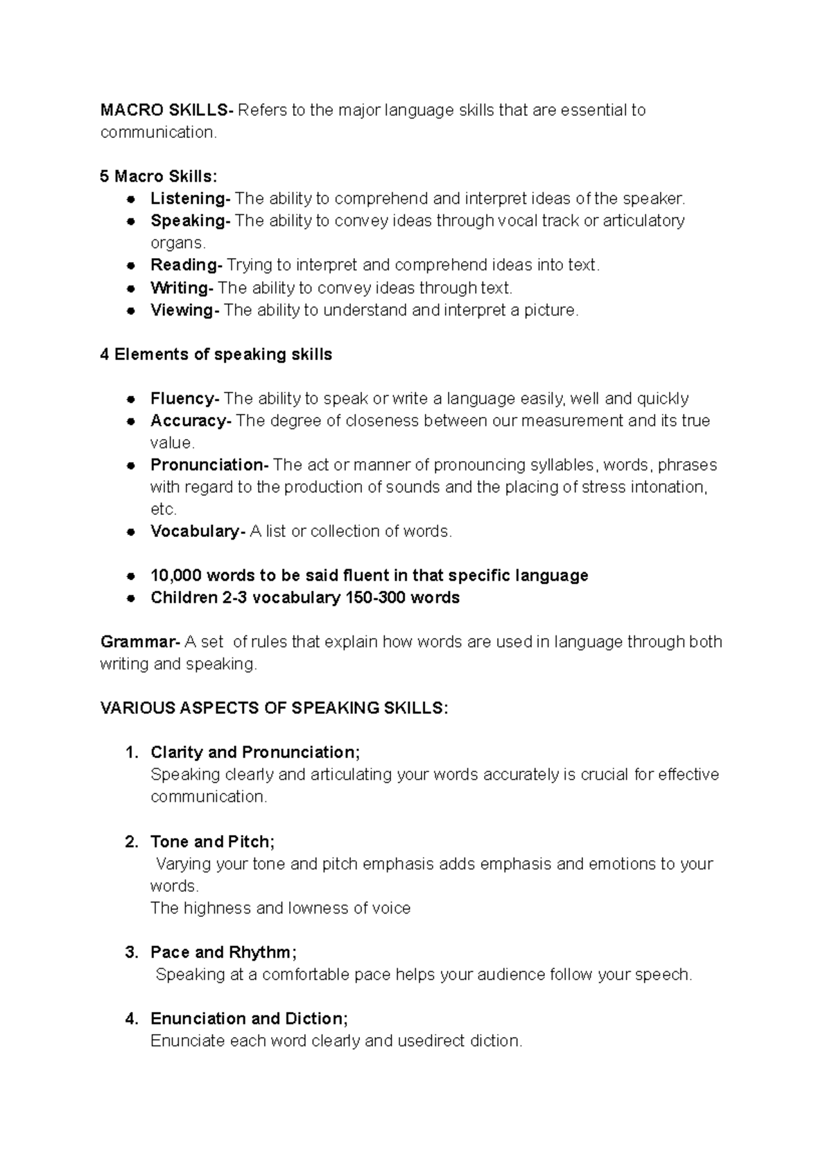 Reviewer- Teaching AND Assessment OF Macro Skills - MACRO SKILLS ...