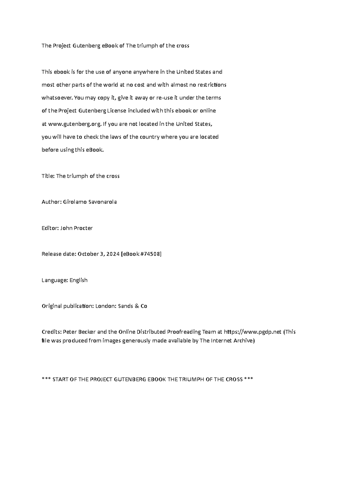 Mathematics - notes - The Project Gutenberg eBook of The triumph of the ...