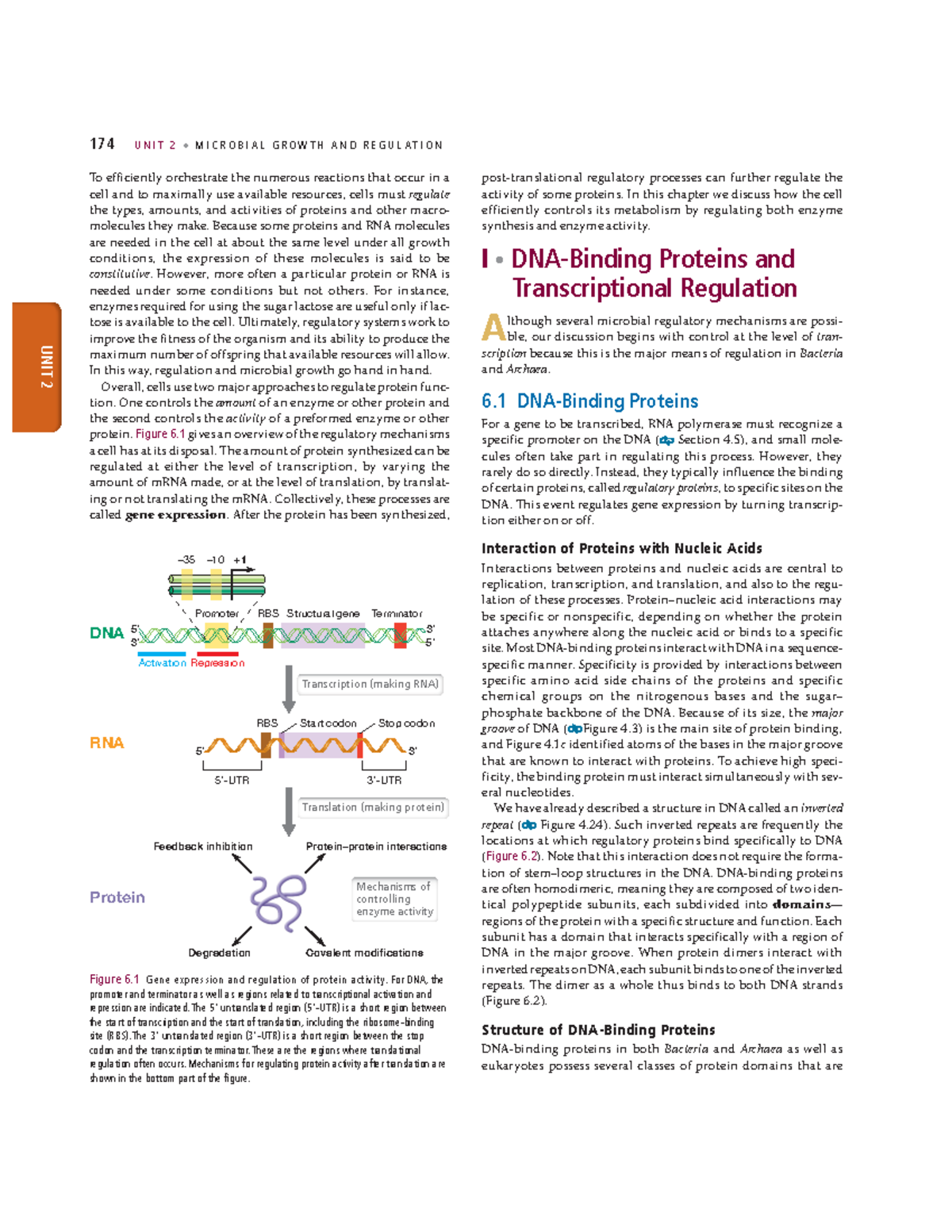 Brockchap 6 PT1 - Brock microbiology chapter 6 part 1 - 174 U N I T 2 ...