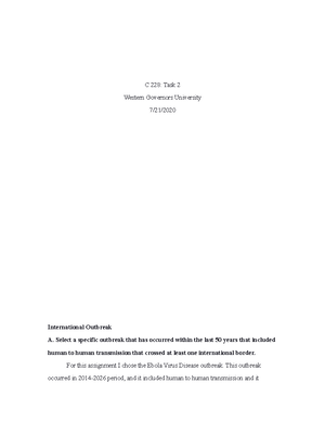 C228 task 2 - task2 - Mai Thao Le C228 Task 2 8/3/ B. Communicable ...