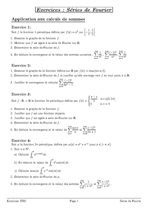 Chapitre 2 Équations différentielles linéaires Exercices - Exercices ...
