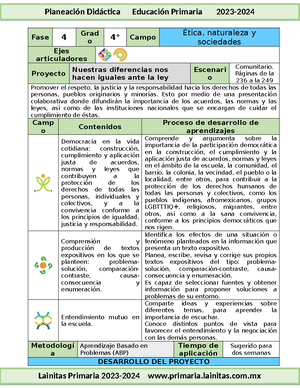 4to Grado Febrero - 04 Un viaje a trav Çs del tiempo (2023-2024) - Fase ...