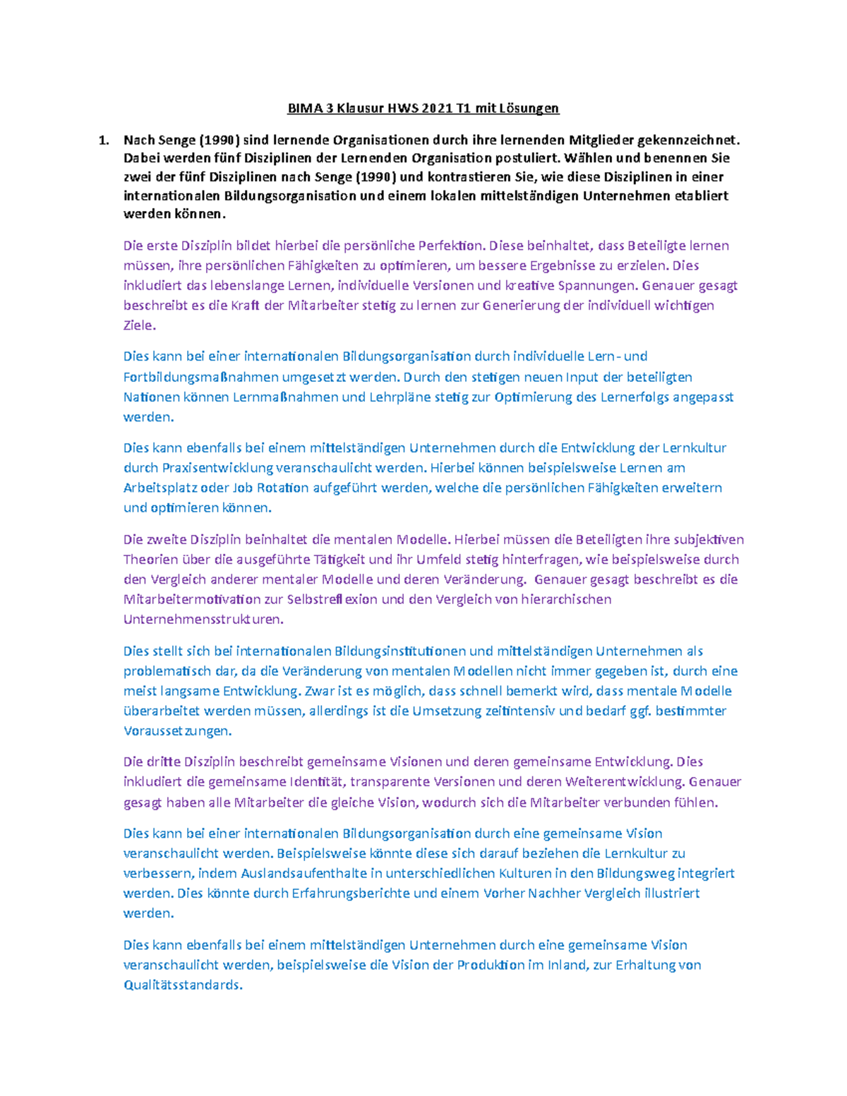 BIMA 3 Klausur HWS 2021 T1 mit Lösungen - BIMA 3 Klausur HWS 2021 T1 ...