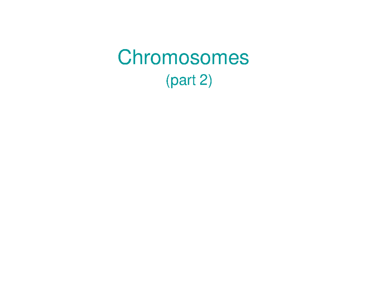 Fish, unbalanced sructural abnormalities and deletions - Chromosomes ...