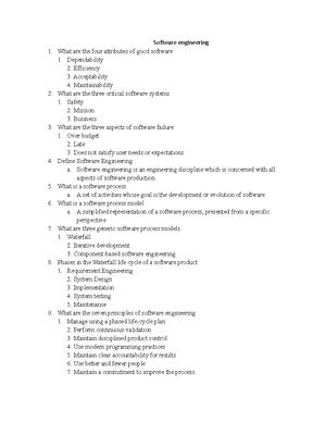 Software engineering 2 - Software engineering ISP a. internet service ...