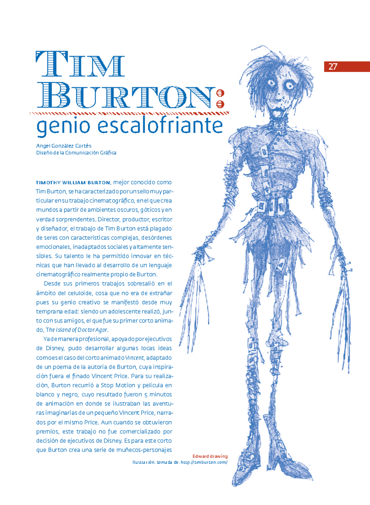 1176-Texto del artículo-1174-1-10-2019 0226 - Edward drawing Ilustración: tomada de: timburton ...