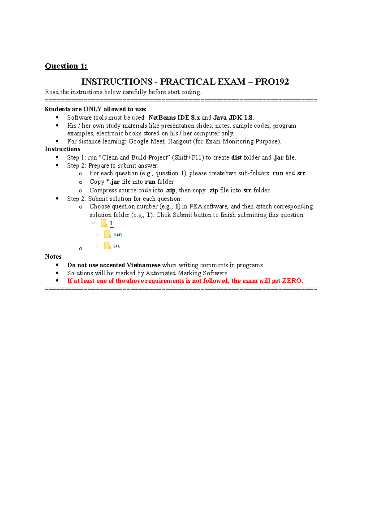 DT PRO192 Book Document Lab5 - Question 1: INSTRUCTIONS - PRACTICAL EXAM – PRO Read the ...