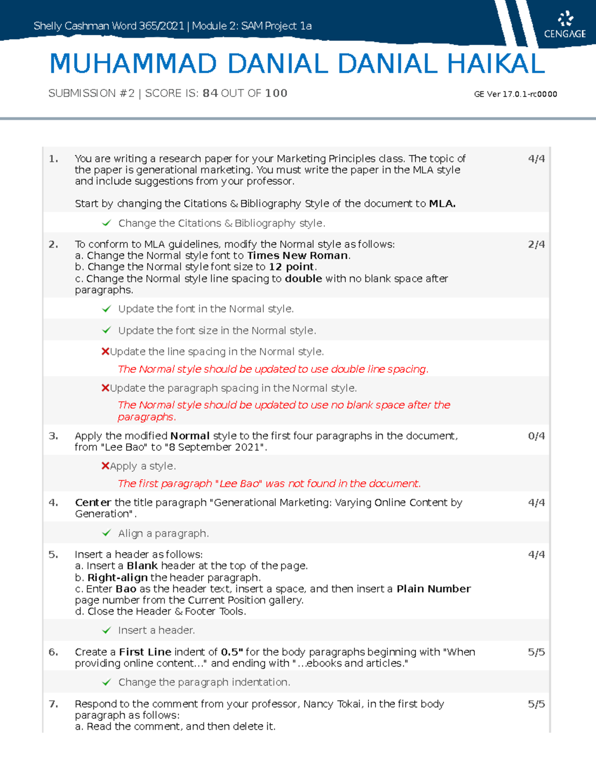 SC WD365 2021 2a Muhammad Danialdanial Haikal Report 2 - MUHAMMAD DANIAL DANIAL HAIKAL ...