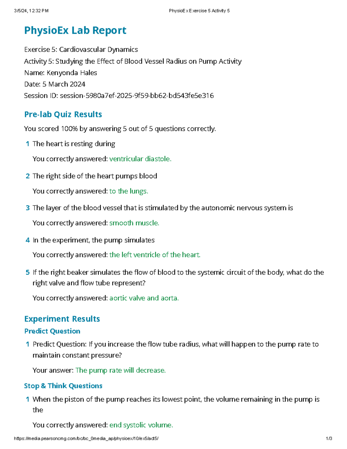 Physio Ex Exercise 5 Activity 5 - pearsoncmg/bc/bc_0media_ap/physioex ...