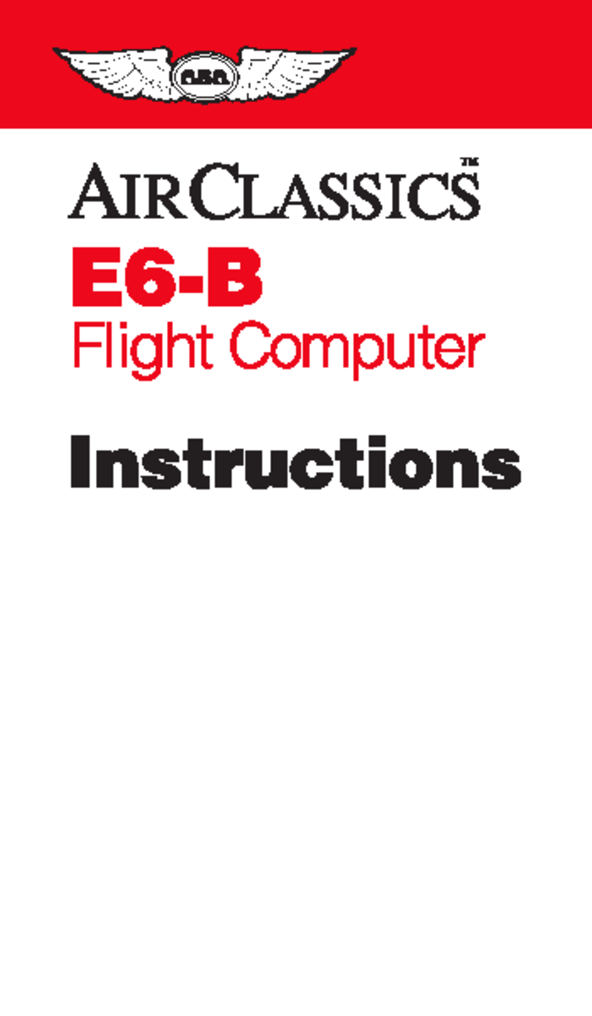 E6B Computer - E6B flying - E6-B Flight Computer Instructions This ...