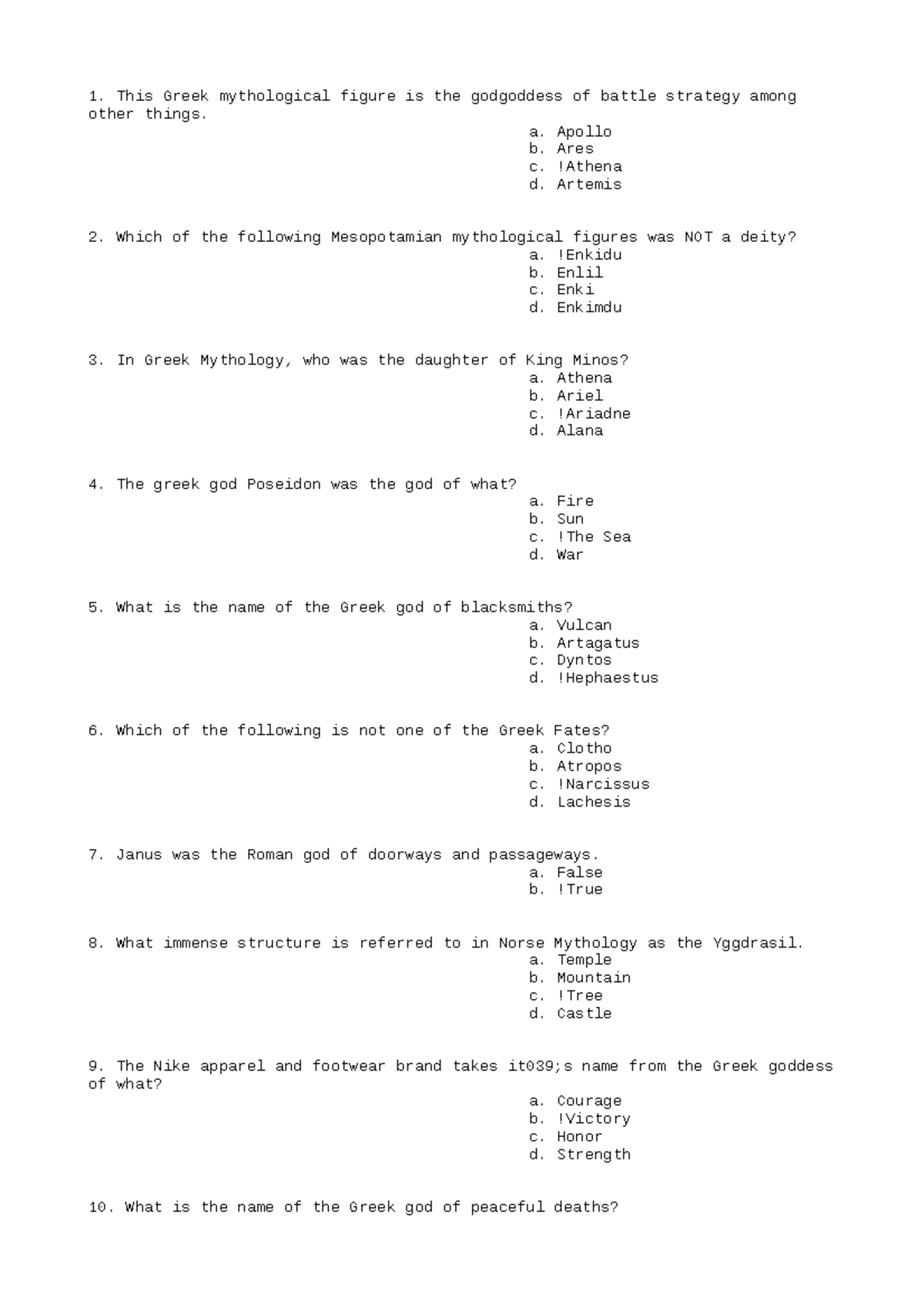 SCI627 Practice 10 - Science notes - This Greek mythological figure is ...