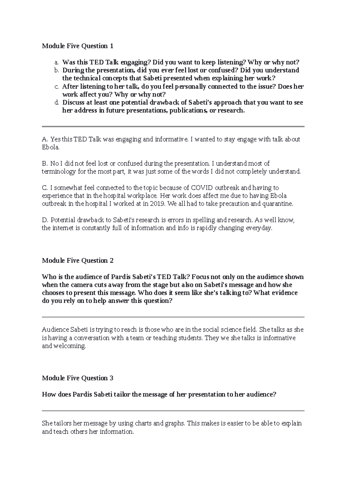 Alana Davis SCS 200 Applied Social Sciences-4 - Module Five Question 1 ...