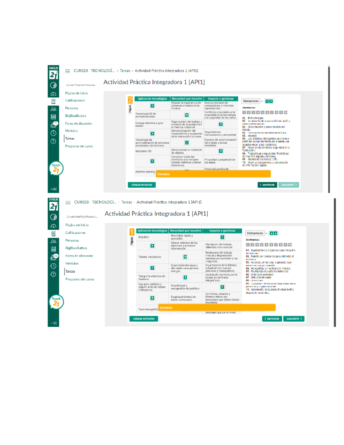 Actividad Práctica Integradora 1 [API1] - Tecnologia, Humanidades y Modelos Globales - Studocu