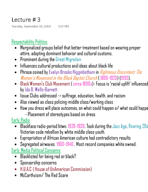 AAS 5 - NoTes - The Civil Rights Movement - Mass protest movement to ...