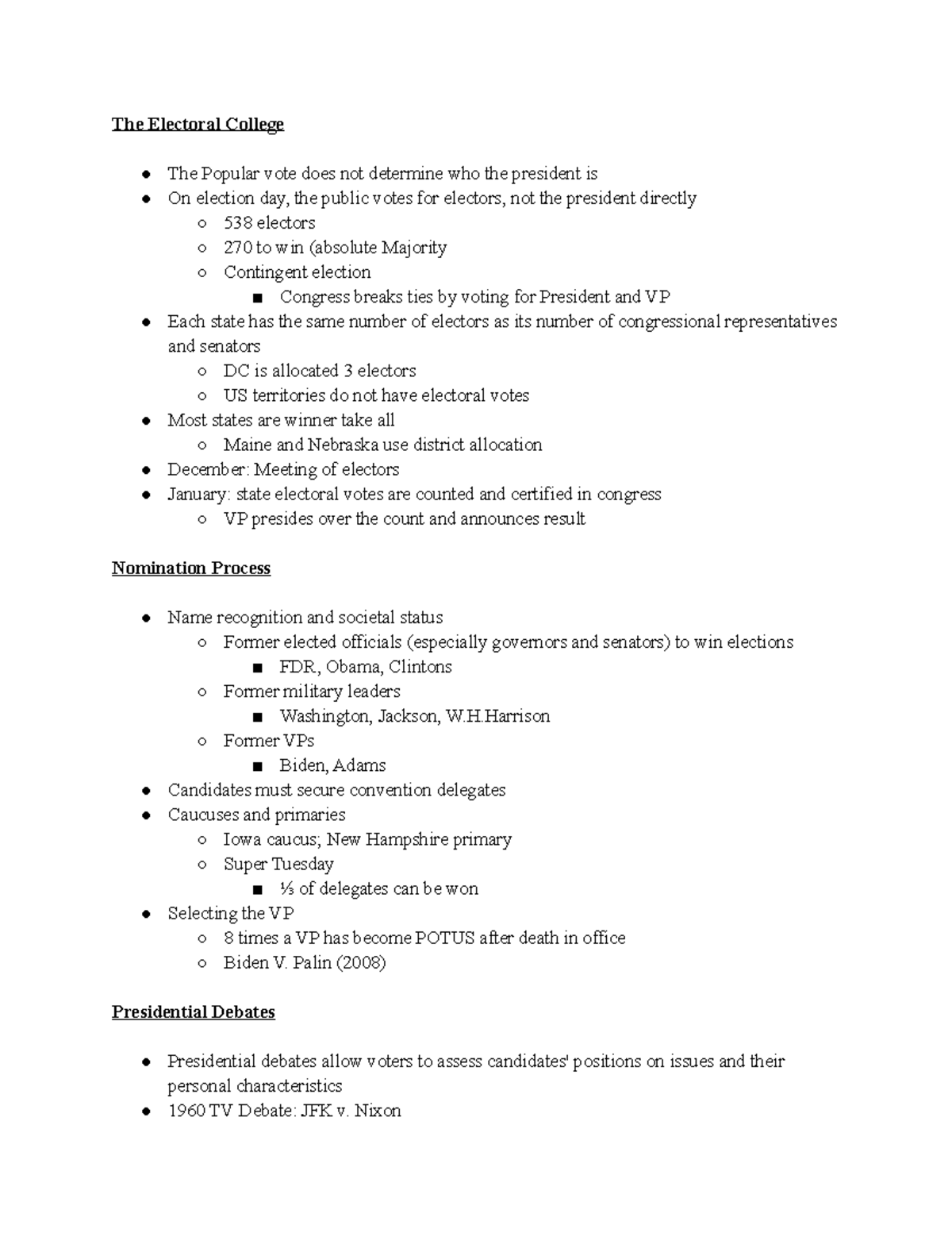 Road to the White House - Voting and presidential election processes ...