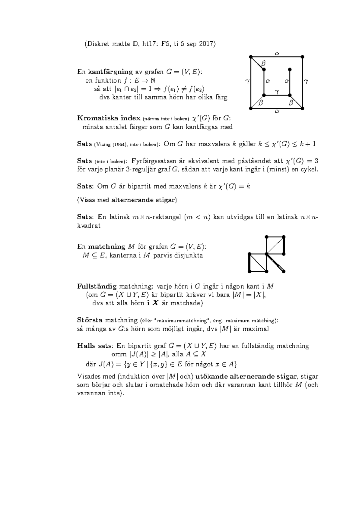 05 Kantfärgning, alternerande stigar, Halls bröllopssats - (Diskret ...