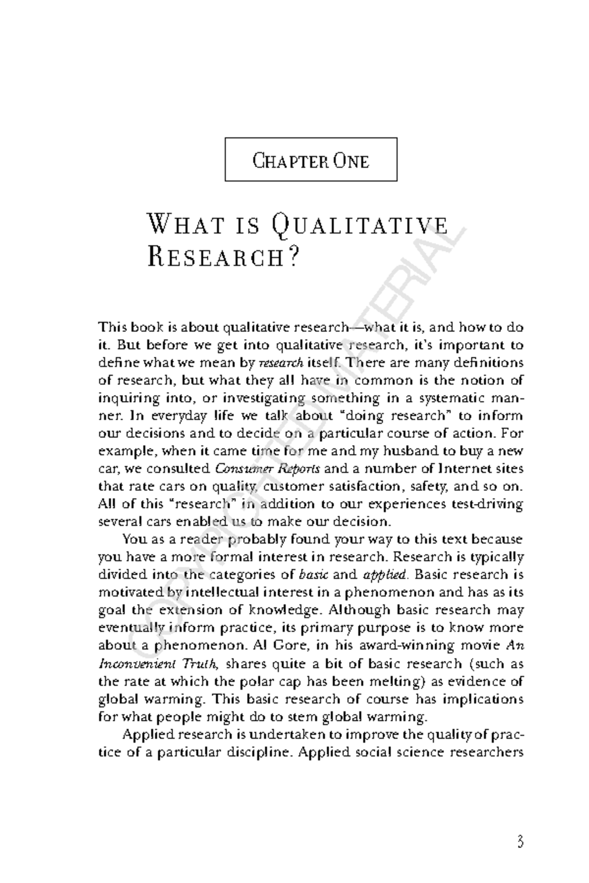 Additional notes 5 merriam Chp1 2009 - 3 Chapter One W h at i s Q ...