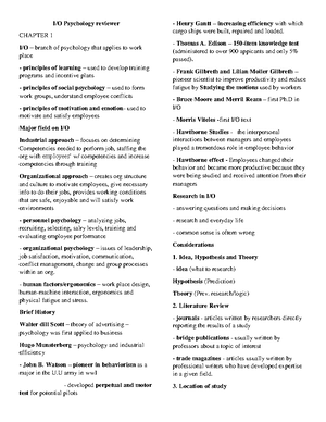 Goodness of Fit Critique Buere - Buere, Ulyson Industrial Psychology ...