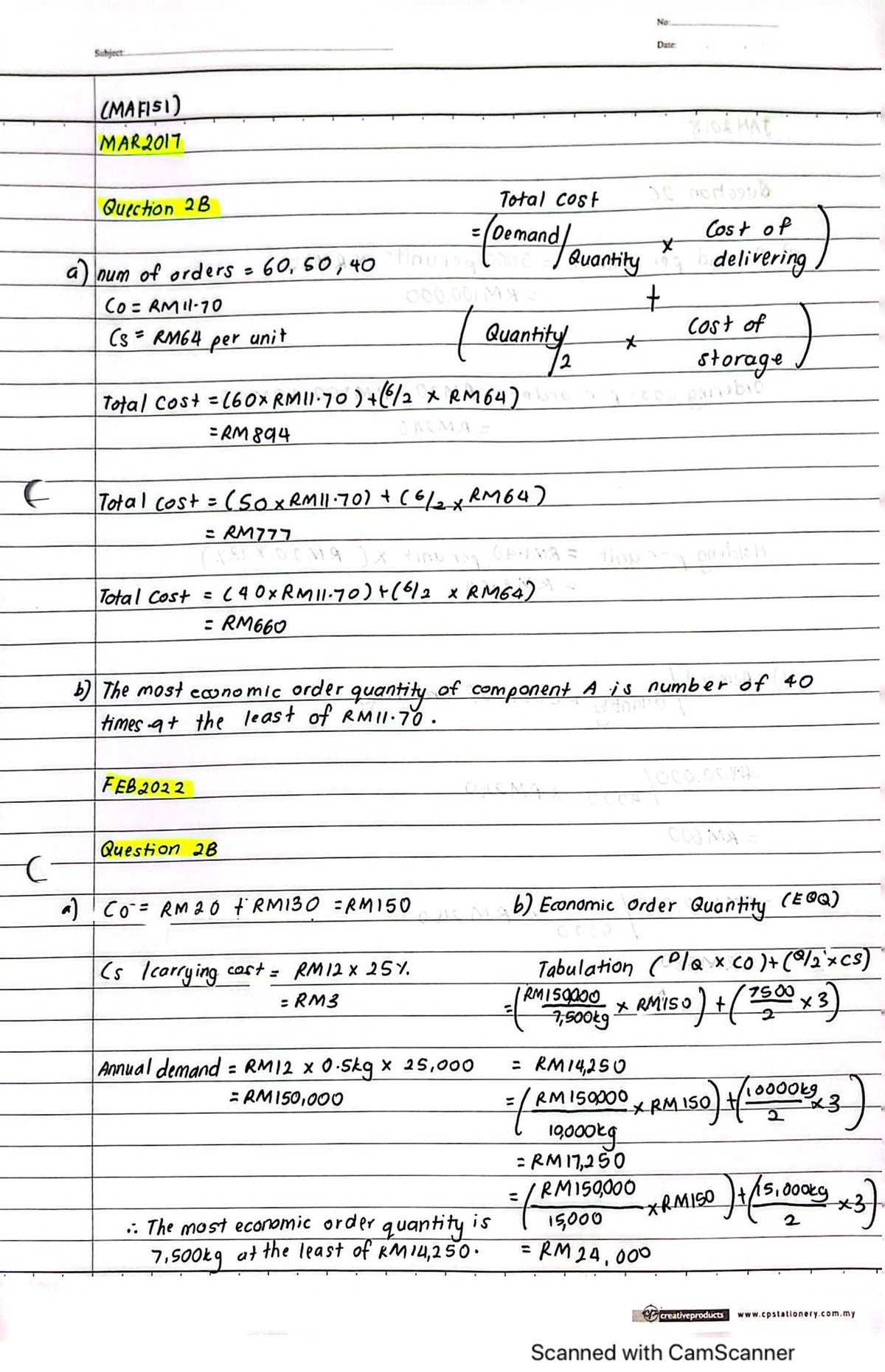 MAF151 Homework 2 - How to ans the ques - Date Subject: (MAF151 ...