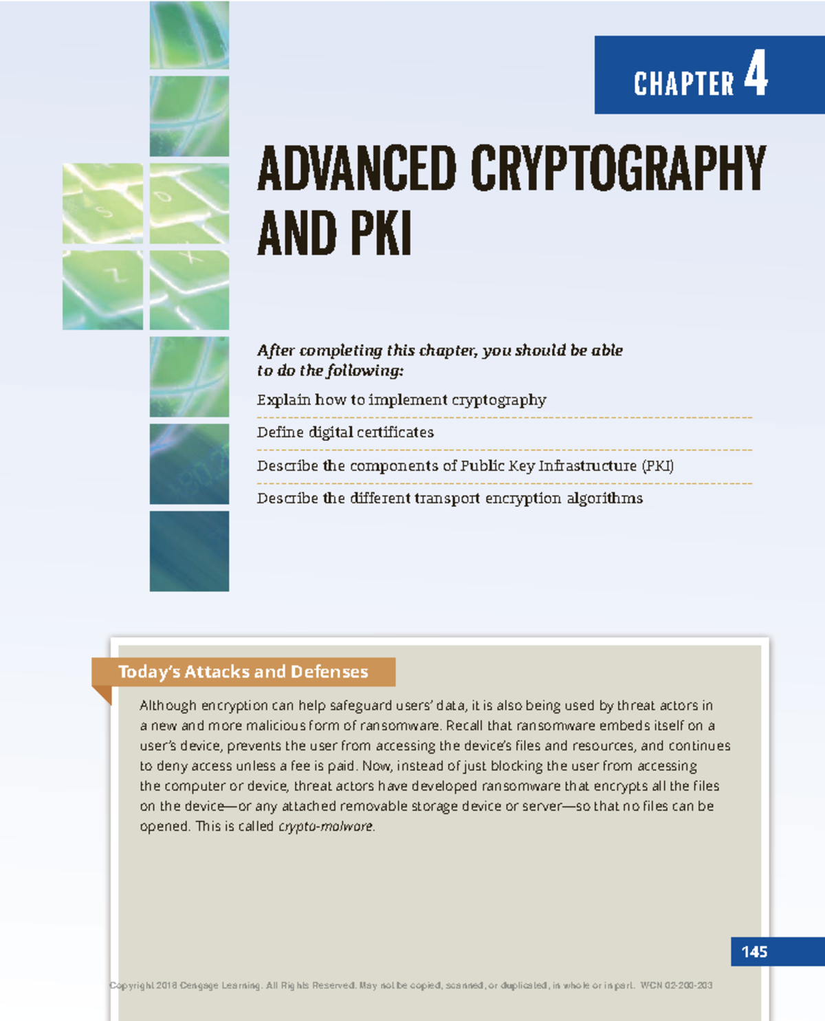Lectura 4 - network - ADVANCED CRYPTOGRAPHY AND PKI After completing ...