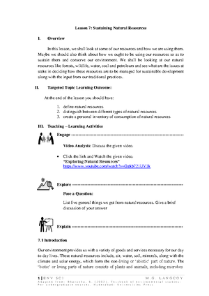 Module 2 ENV-SCI L 5 Population - 1 | E N V S C I C. L. O r l e a n s ...