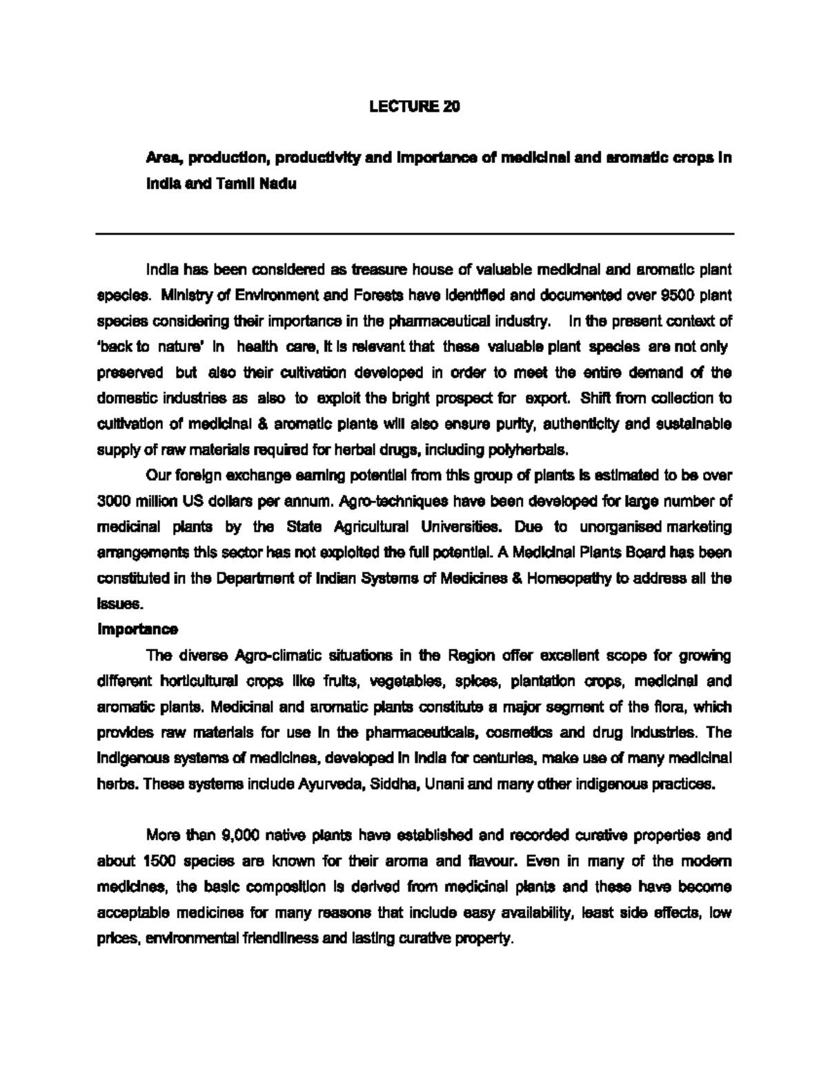 Field pea notes 10 - Principles of organic farming - Studocu