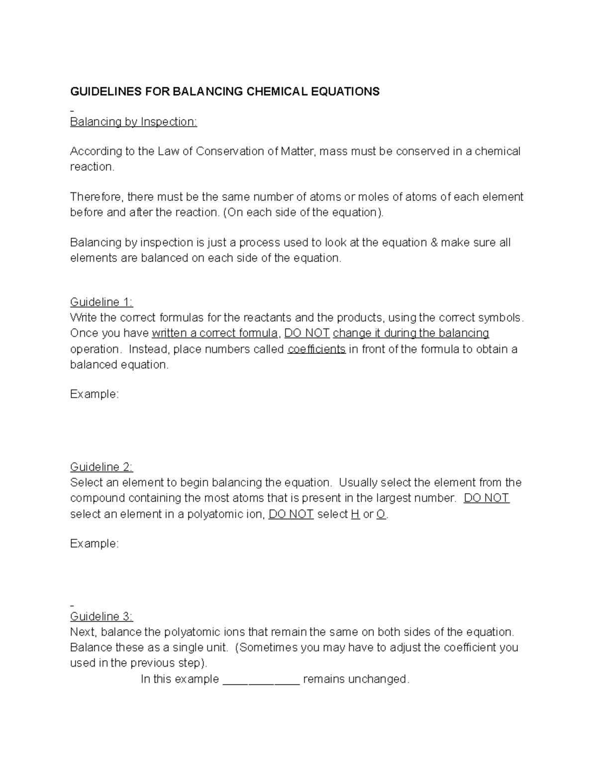 Chem 16 - Fall 2022 Dr. Gasery Chemistry document requirements LSU ...