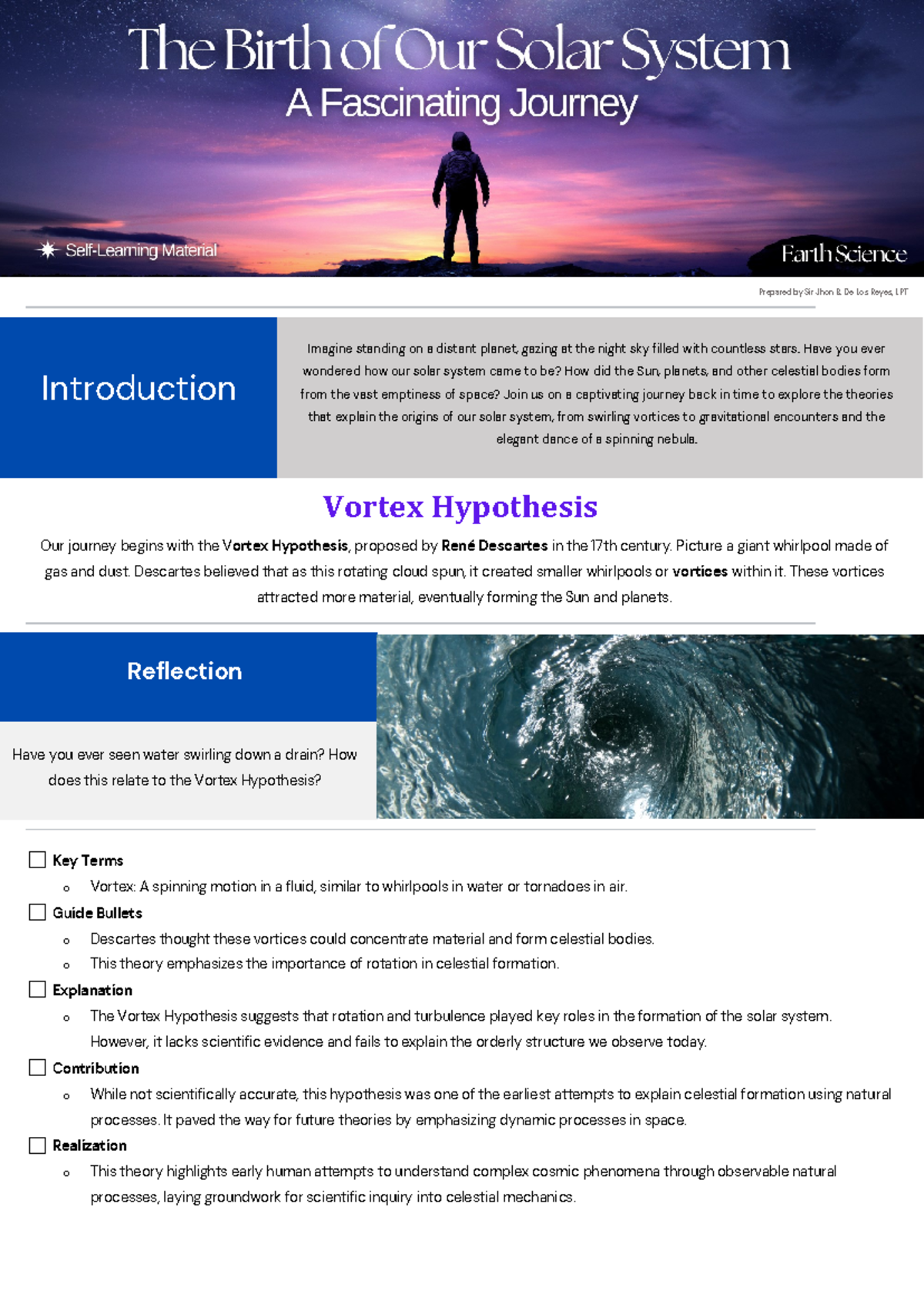 ES Solar-System Self-Learning-Material 091724 - Prepared by Sir Jhon B ...