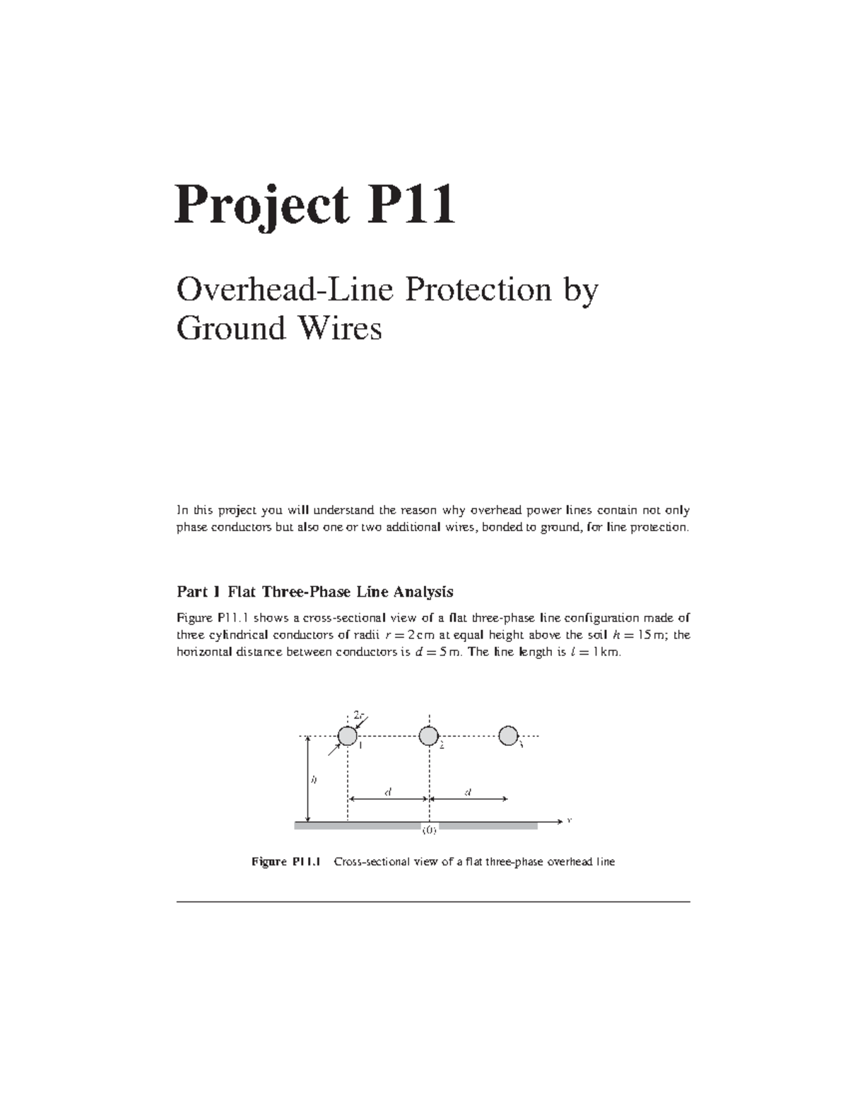 Project P11-P15 - Project P Overhead-Line Protection by Ground Wires In ...